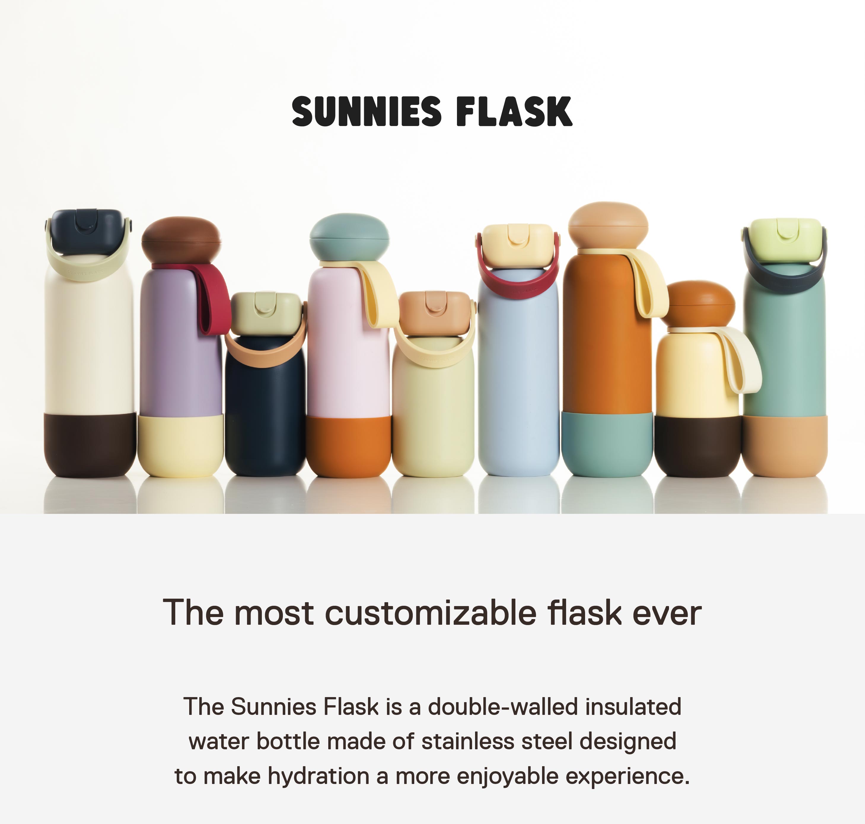 Sunnies Flask 32oz Bottle (Customizable Insulated Water Tumbler for Hot and Cold) | Shopee Singapore