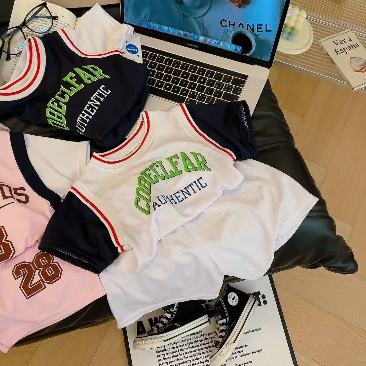 1-12y Summer Boys Basketball Jersey Set Lightweight Breathable Trendy ...