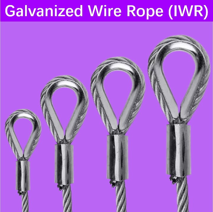 Mago 10-20 Meters 10mm Galvanized Steel Wire Rope IWR (Iron Core Wire ...