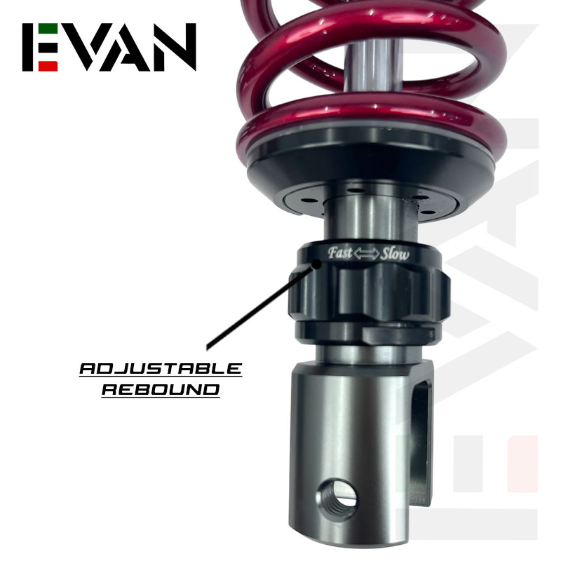 EVAN ph TRC Racetech-Series 305MM Fully Adjustable Rear Shock ...