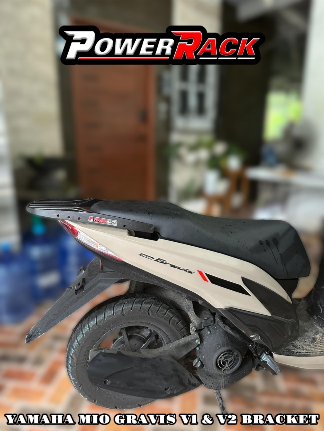 YAMAHA MIO GRAVIS V1 & V2 TOP BOX BRACKET / MOTORCYCLE ACCESSORIES ...