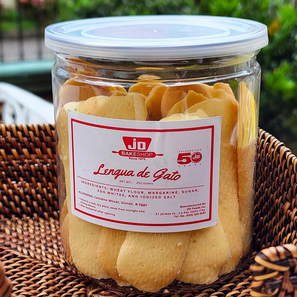 Lengua de Gato 250 grams | JD Bakeshop Bakery | Fresh Baked Cookies ...