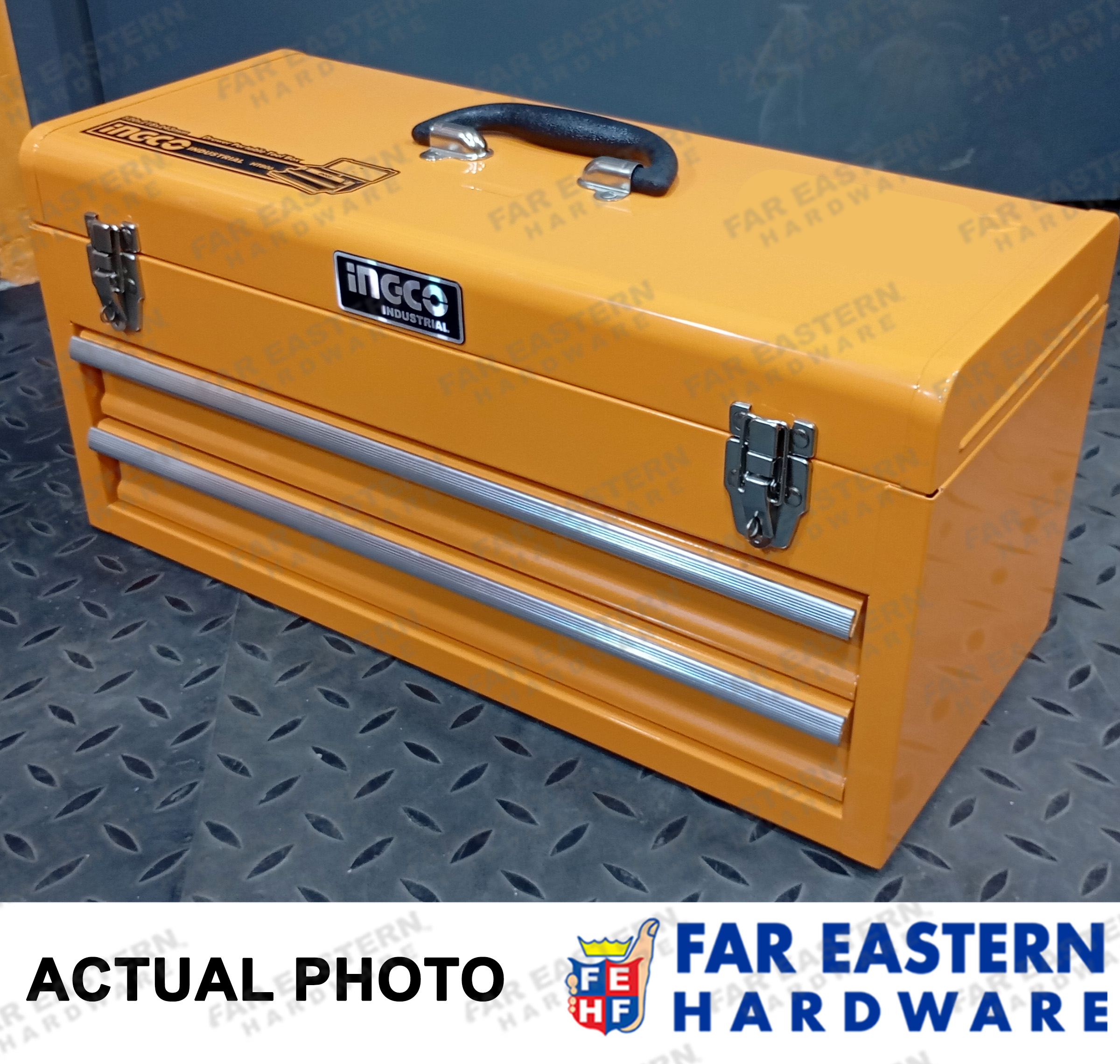 INGCO Metal Toolbox w/ Drawer Organizer Storage Tool Box HTB06 INHT ...