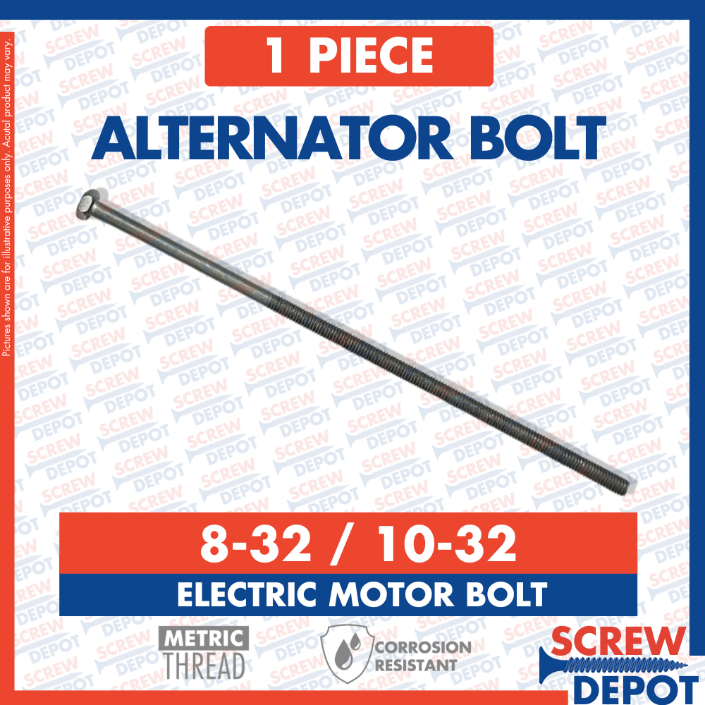 1PIECE 8-32/10-32 Alternator Bolt / Electric Motor Bolt / Screw Depot ...