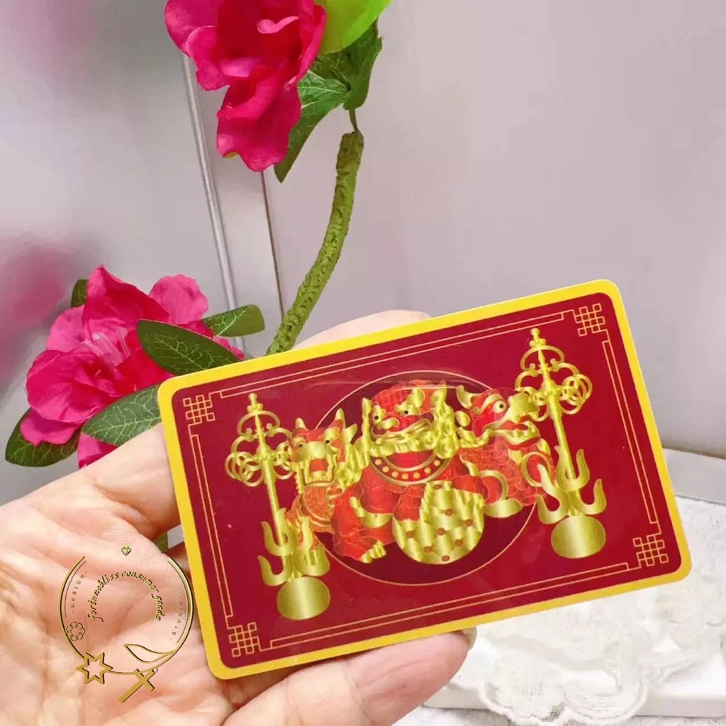 2026 Year Horse Fengshui 3 Celestial Guardians Card With Ksiddigarbha's ...