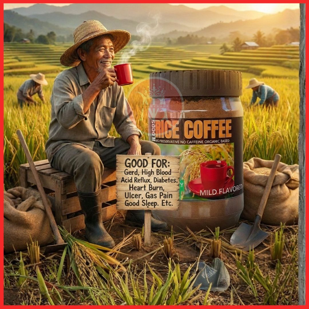 Ilocos Organic Rice Coffee No Caffeine No Sugar No Palpitation Acid ...