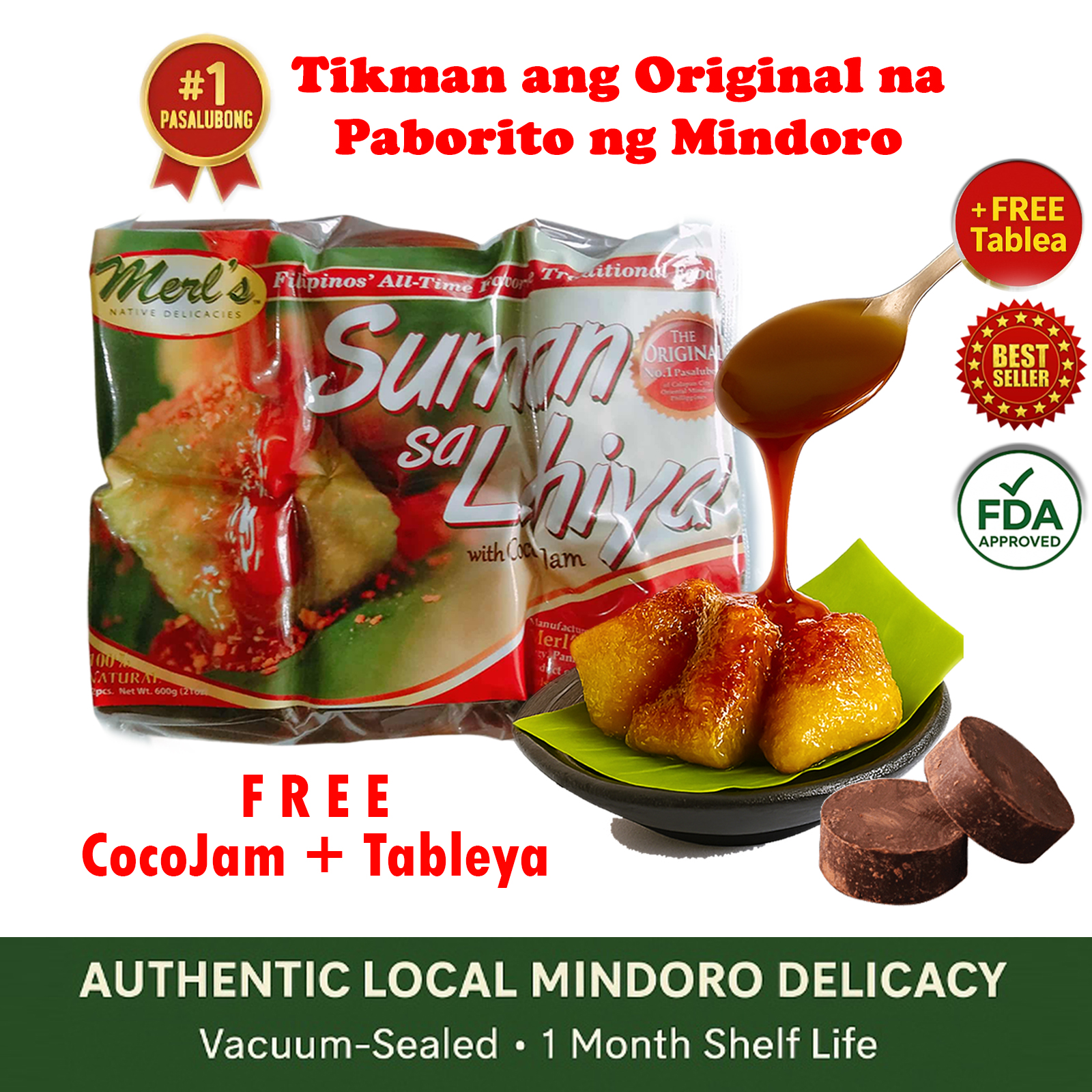 Suman sa Lihiya with Coco Jam + FREE Tablea – Merl’s Authentic Native ...