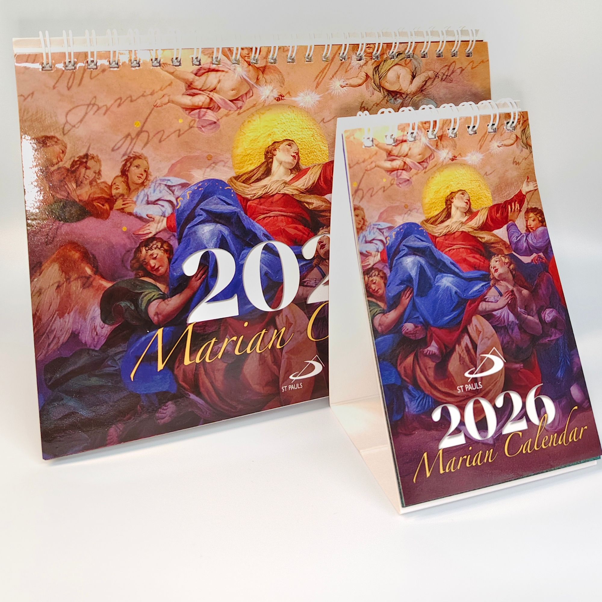 RTera Marian Calendar 2026 (Tent Calendar BIG or Small) | Shopee Singapore