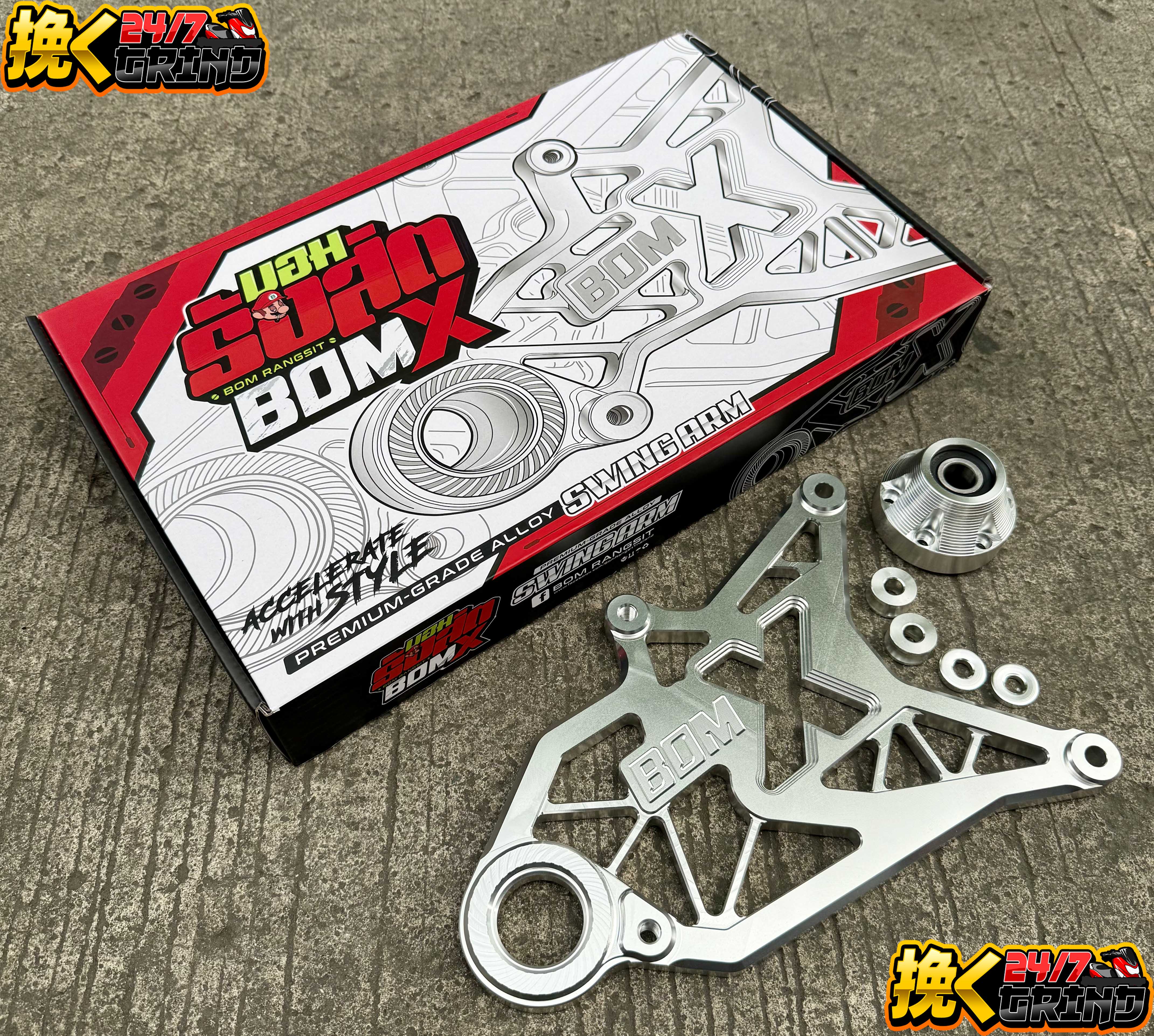 DYNO PRO CNC Swing Arm For Click v1 v2 v3 (Malaysian/Indo Concept ...