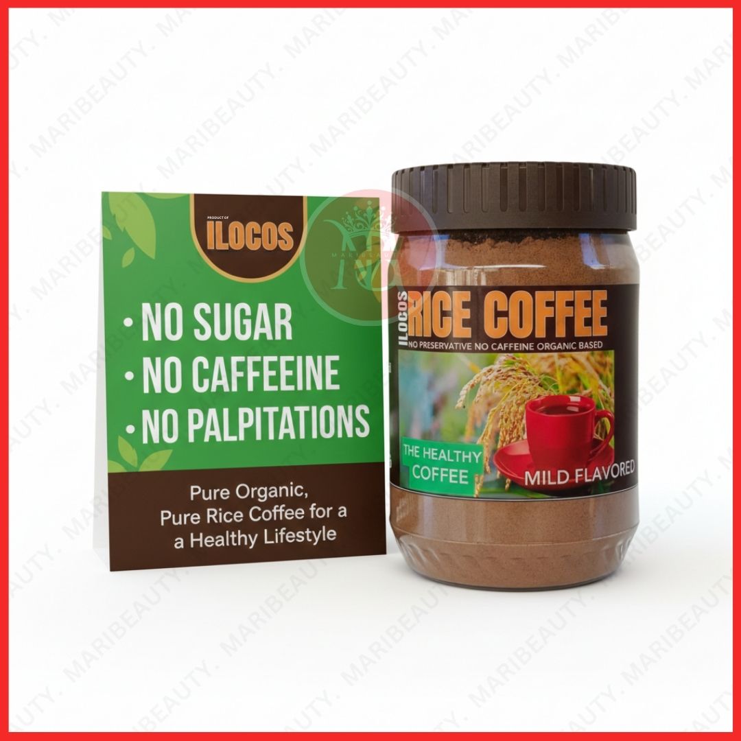 Ilocos Organic Rice Coffee No Caffeine No Sugar No Palpitation Acid ...