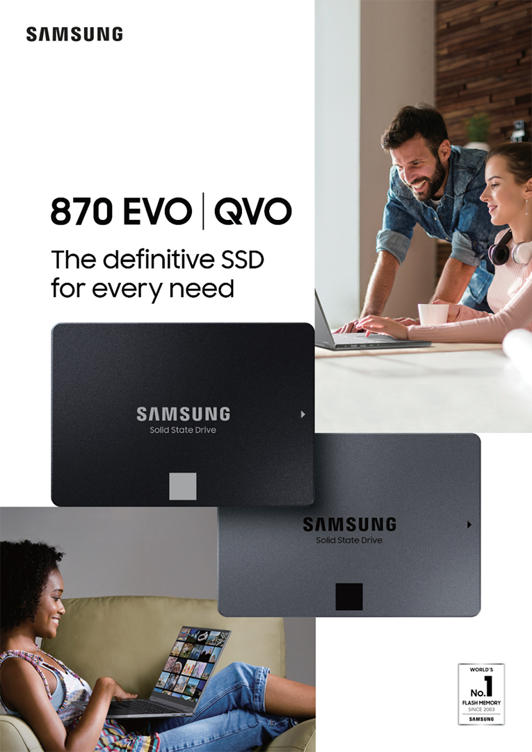 Samsung 870 EVO 1TB/2TB SSD 2.5 Inch SATA 3 Internal Solid State Drive ...