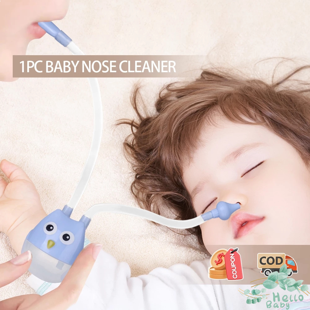 HB baby nose cleaner pump nasal suction aspirator Prevent nasal mucus ...