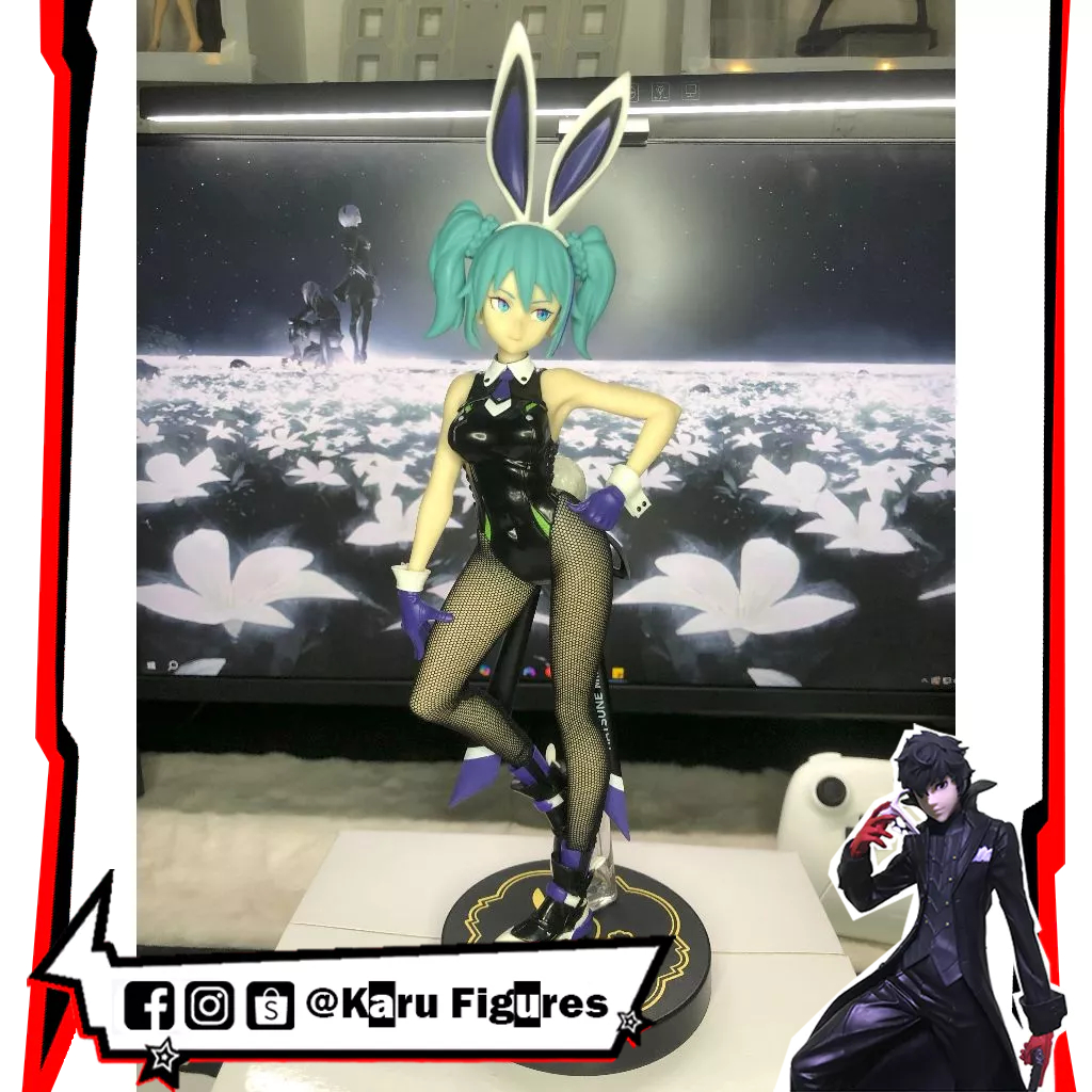Authentic Hatsune Miku BiCute Bunnies Figure (Street ver. Violet ...