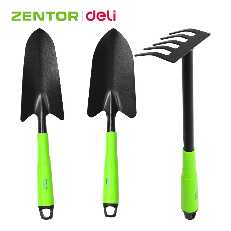 Deli ZENTOR Scraper Rake Set Wide Shovel Narrow Shovel Five-toothed ...