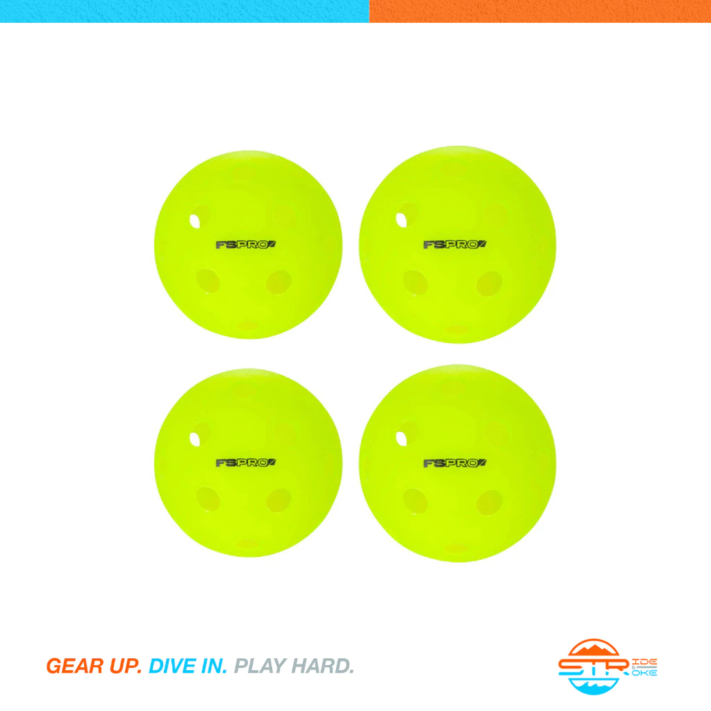 FRANKLIN FS Pro Indoor Pickleballs (4-Pack) | Shopee Singapore