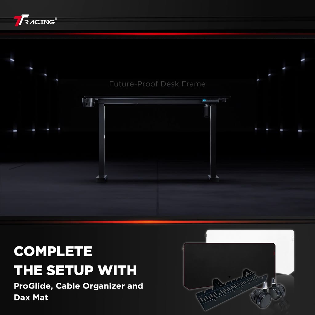 [CLEARANCE] TTRacing Titus Smart Desk Ergonomic Standing Desk Electric ...