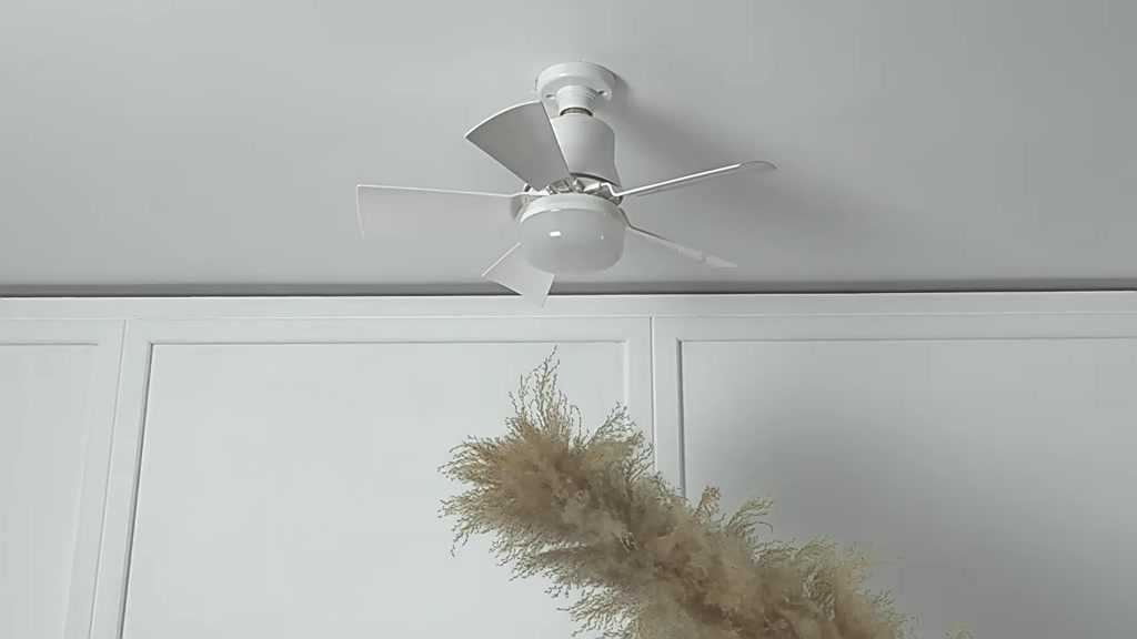 【SG Seller】Remote Control E27 Fanco Ceiling Fan With Light Small ...