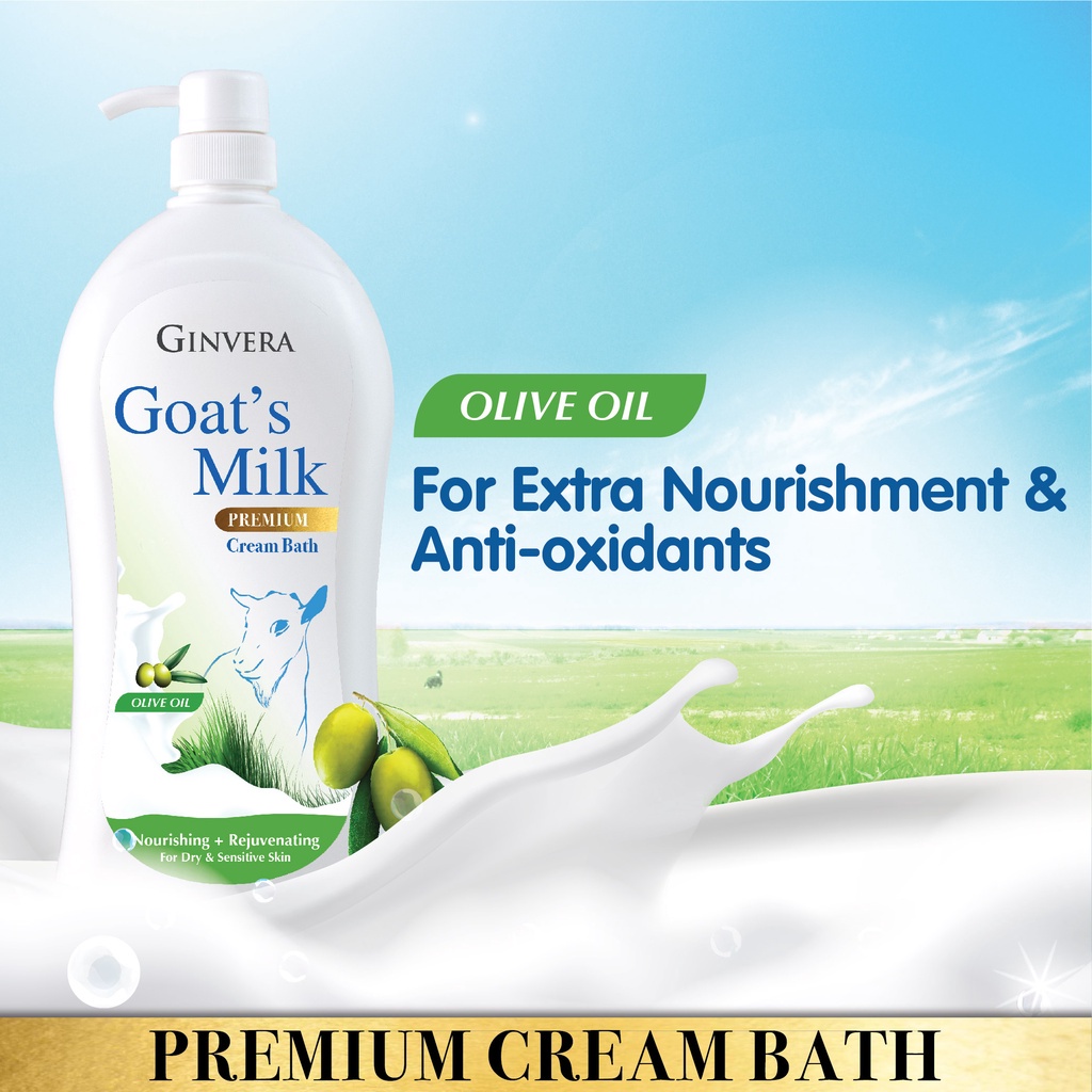 GINVERA Goat’s Milk 900ml | Full Range | Shopee Singapore