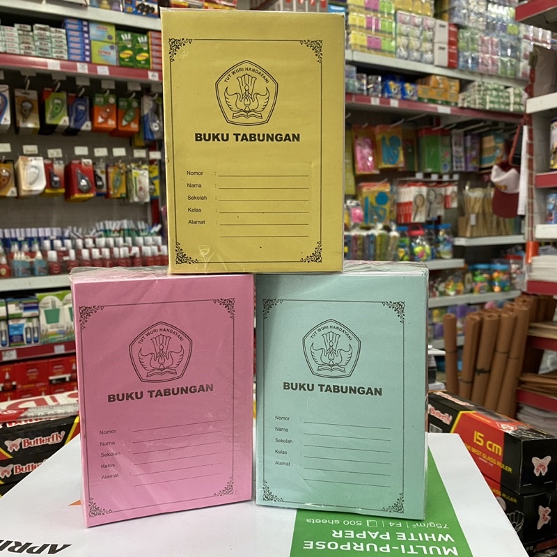Savings BOOK (1 PACK CONTAINS 50 PCS) | Shopee Singapore
