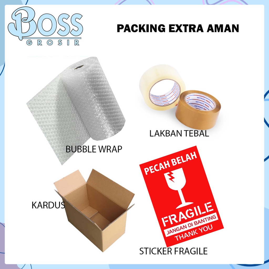 Extra Safe PACKING (BUBBLE WRAP+Thick Box+Duct Tape Roll+FRAGILE ...