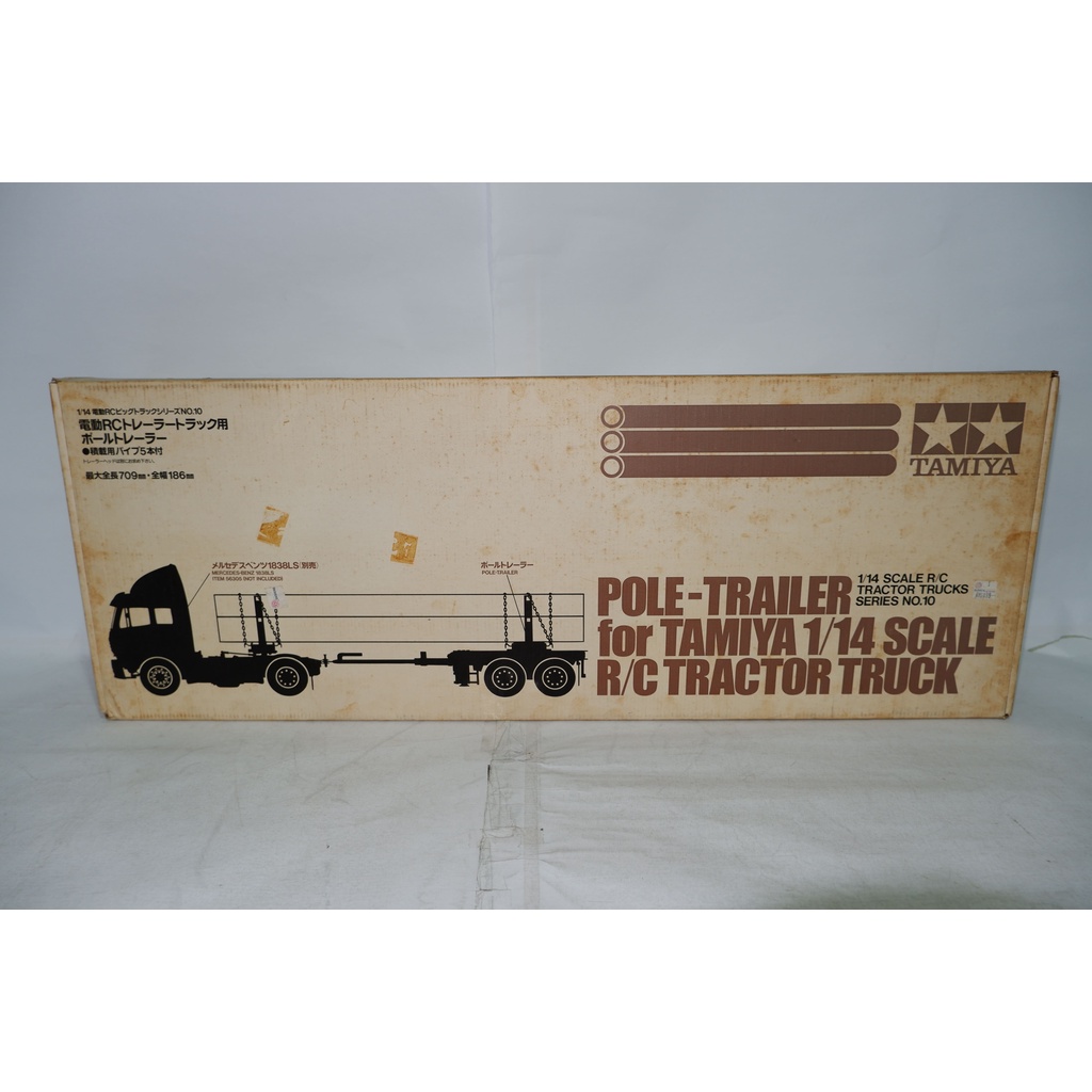 Tamiya 56310 1/14 RC Pole Trailer Kit for Tractor Truck | Shopee Singapore