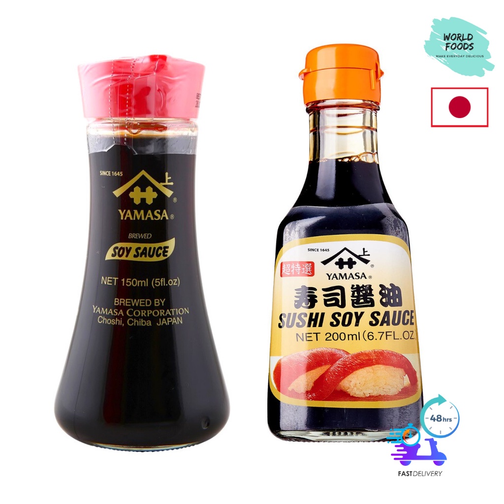 Yamasa Soy Sauce Shoyu Sauce 150ml / Sushi Soy Sauce Shoyu 200ml Japan ...