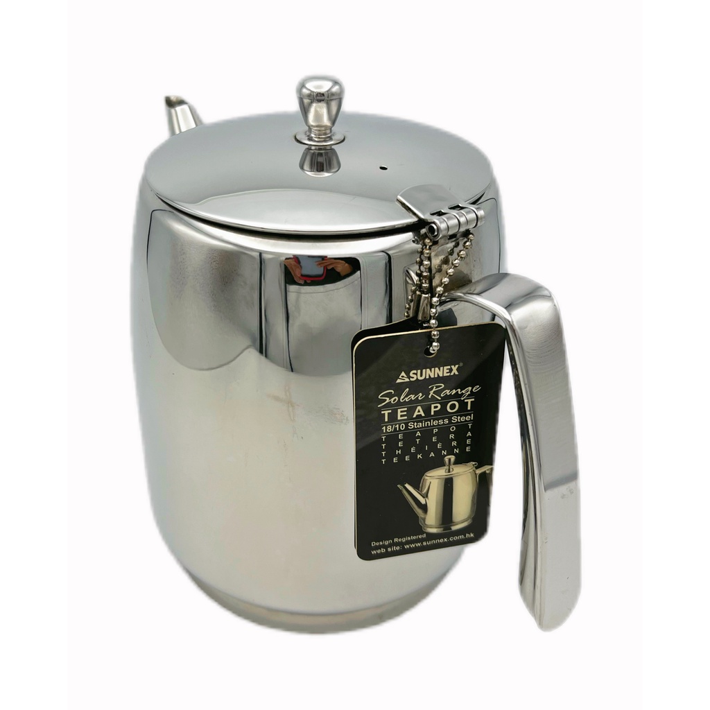 Sunnex Solar Range Stainless Steel Tea Pot 2.0L | Shopee Singapore