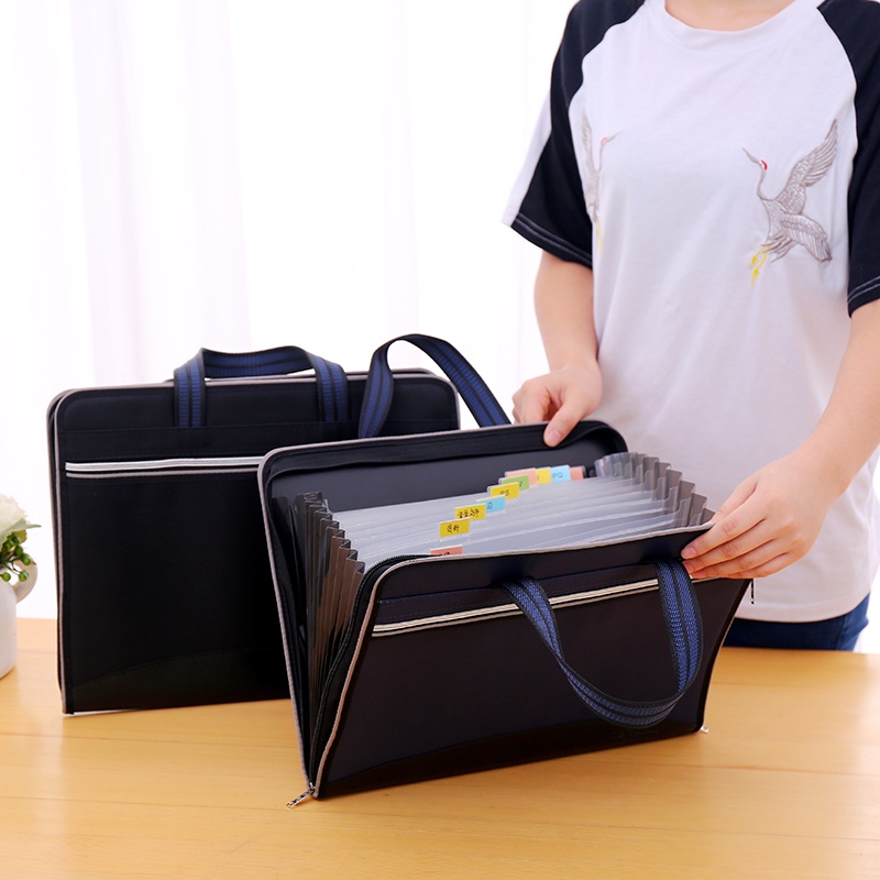 Expanding File Folder, A4 Letter Size 13 Pockets Portable Expandable ...