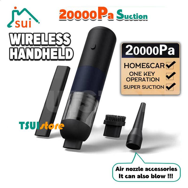 Portable Handheld Wireless Vacuum Cleaner Mini Wireless Cordless Home ...
