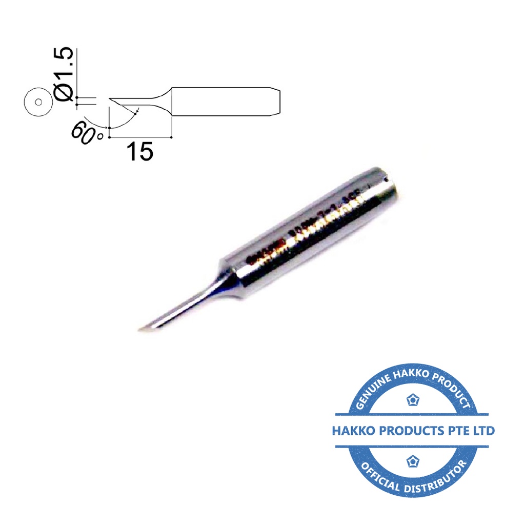 HAKKO 900M-T-1.5CF Shape-1.5C | Hakko Products Soldering Tip 900M 900 ...