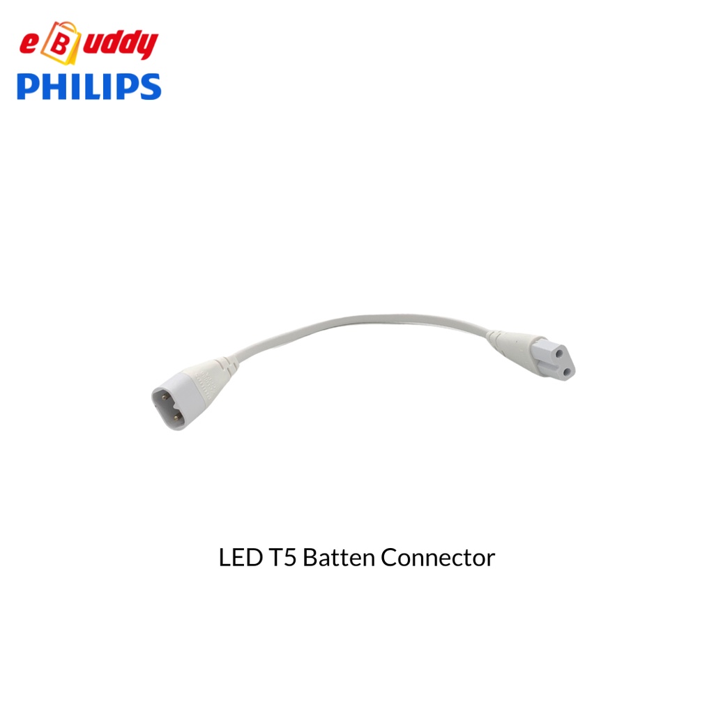PHILIPS LED T5 Batten Power Chord And Connector | Shopee Singapore