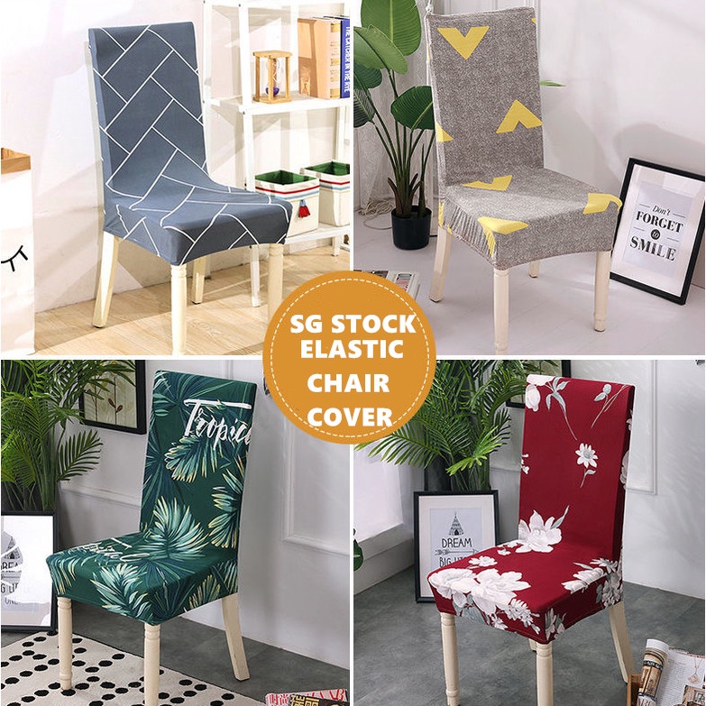 LOCAL STOCK / Chair Cover Spandex Dining Chair Cover COOLING Chair ...