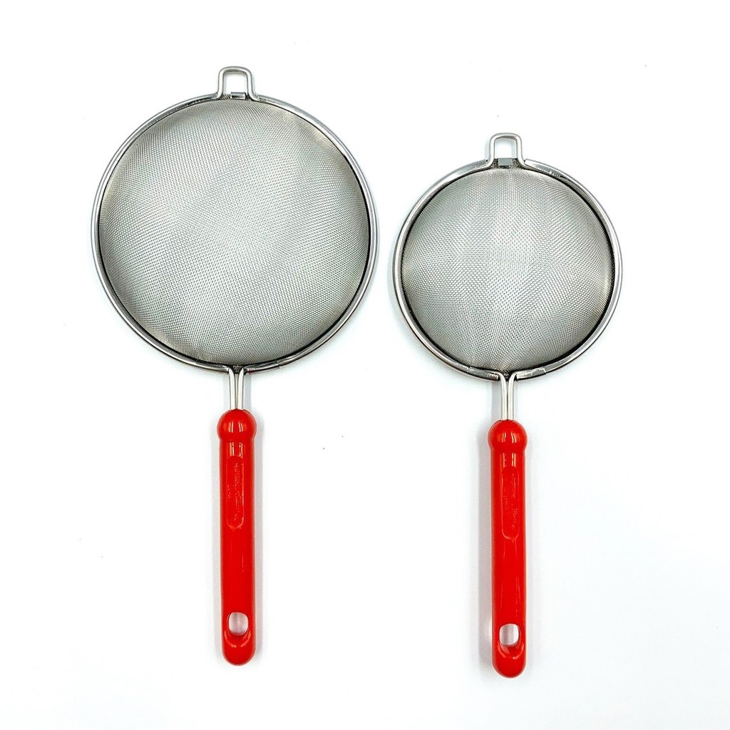 [Japan] Stainless Steel Tea Strainer with Red Handle 8cm / 10cm | Made ...