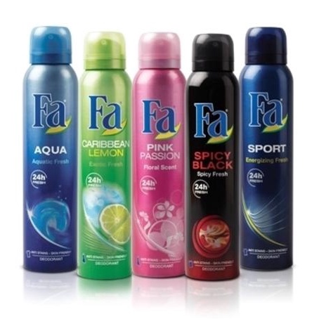 FA Deo Spray Men | Shopee Singapore