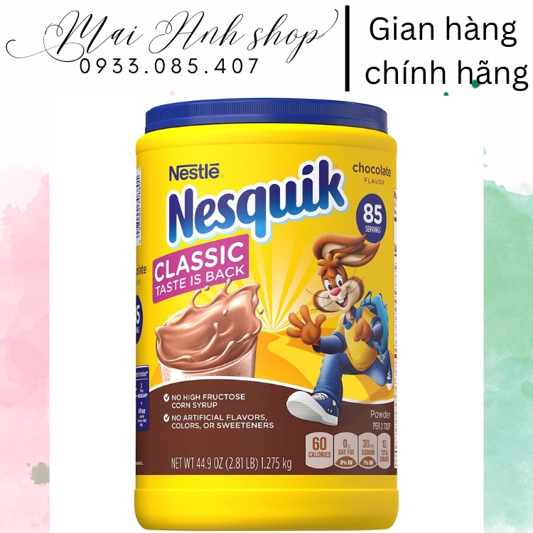 Nestle Nesquik Cocoa Powder Classic Taste Is Back chocolate flavor 1 ...