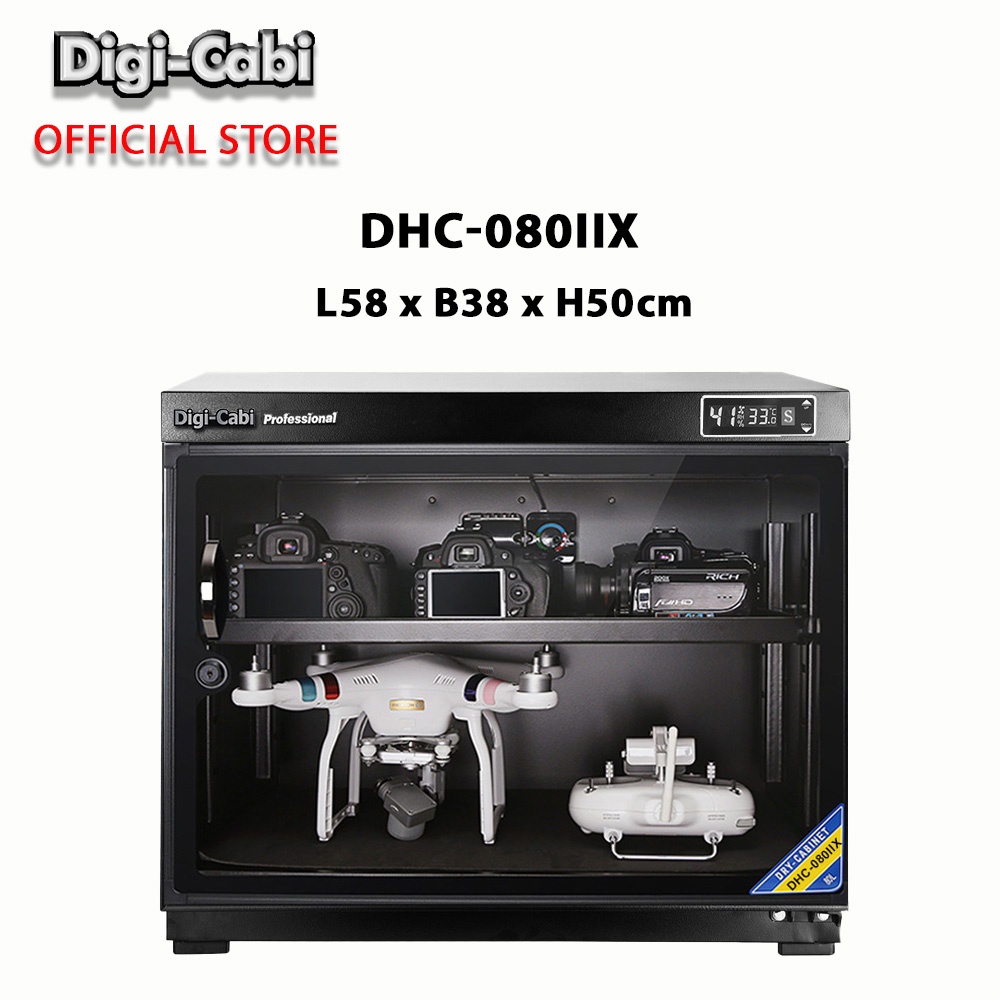 Digi-Cabi Dry Cabinet DHC-080IIX | Shopee Singapore