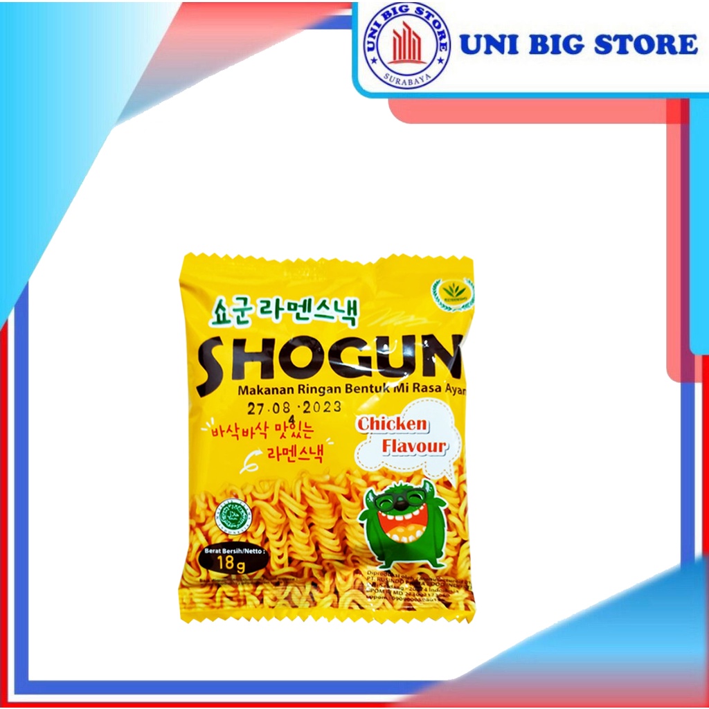 Shogun Mie Kremes Mie Kriuk Korea Chicken Flavor 18 gr Chicken Snack | Shopee Singapore
