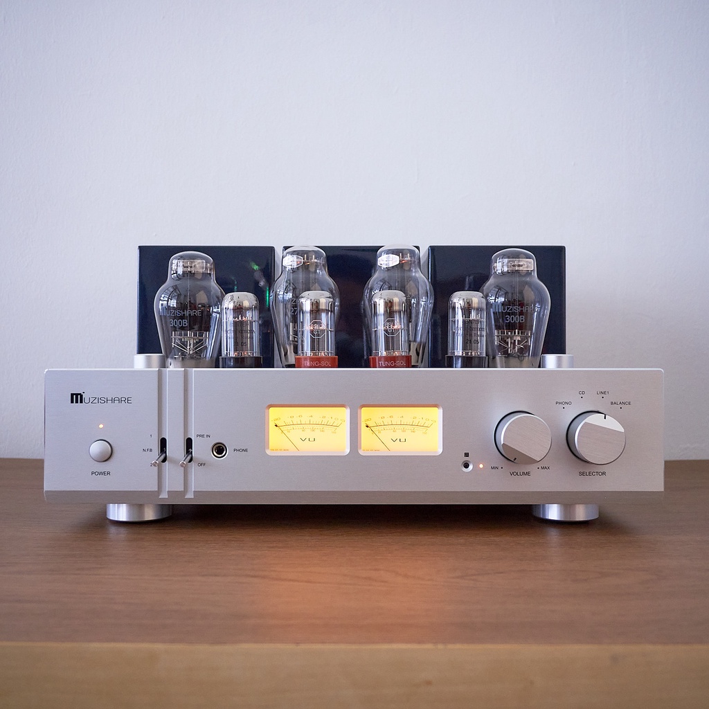 [+FREE Aucharm Fuse NOW] Muzishare X9 Dedicated 300B Integrated Class A ...