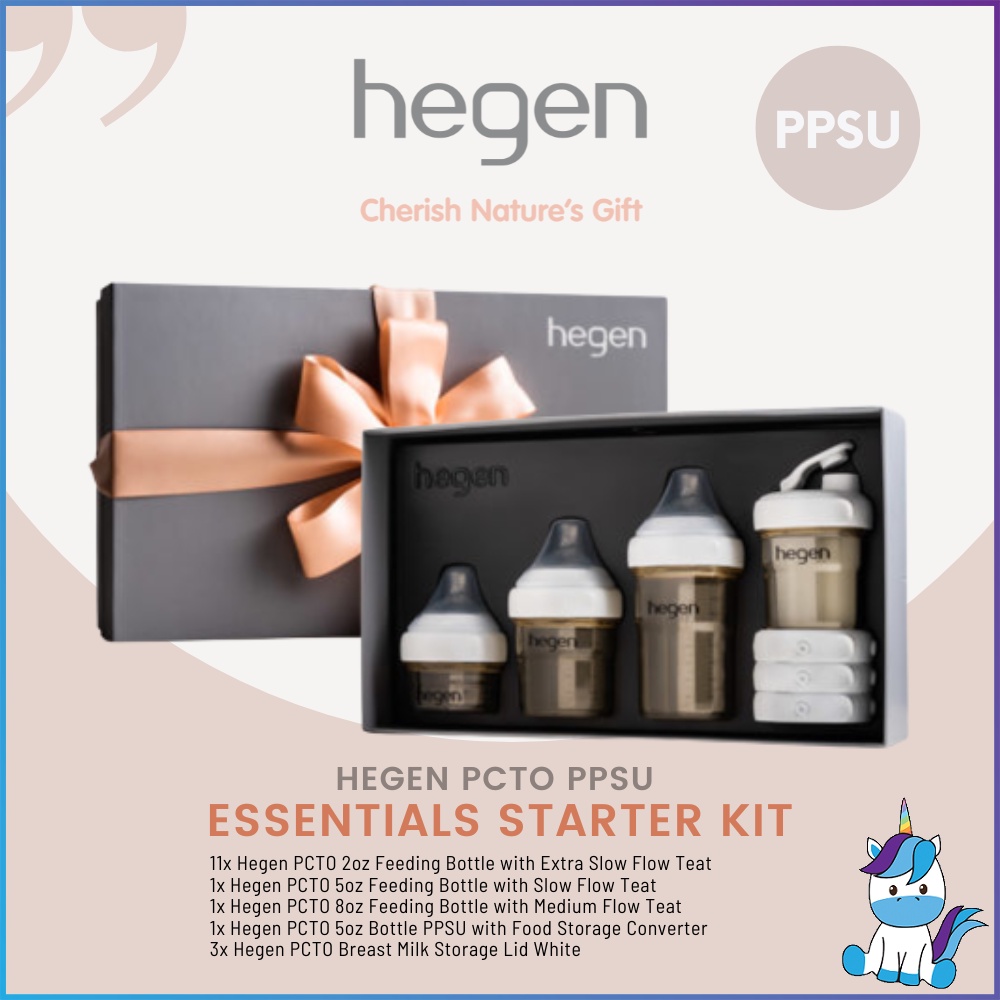 HEGEN PCTOTM BASIC STARTER KIT PPSU/ ESSENTIAL STARTER KIT SET HADIAH PPSU | KKSK | Shopee Singapore