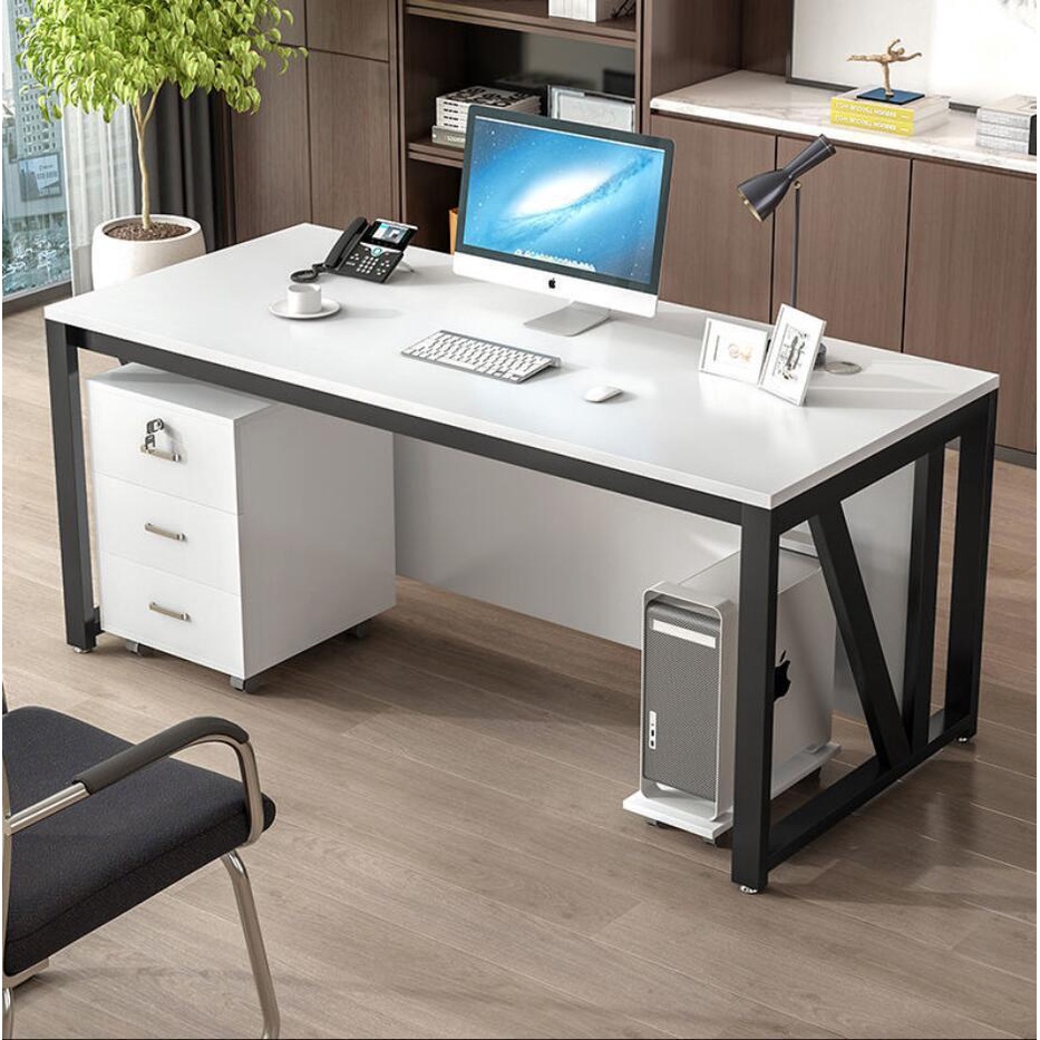 IkunChen Computer Table Study Table Coffee Table With Storage Simple ...
