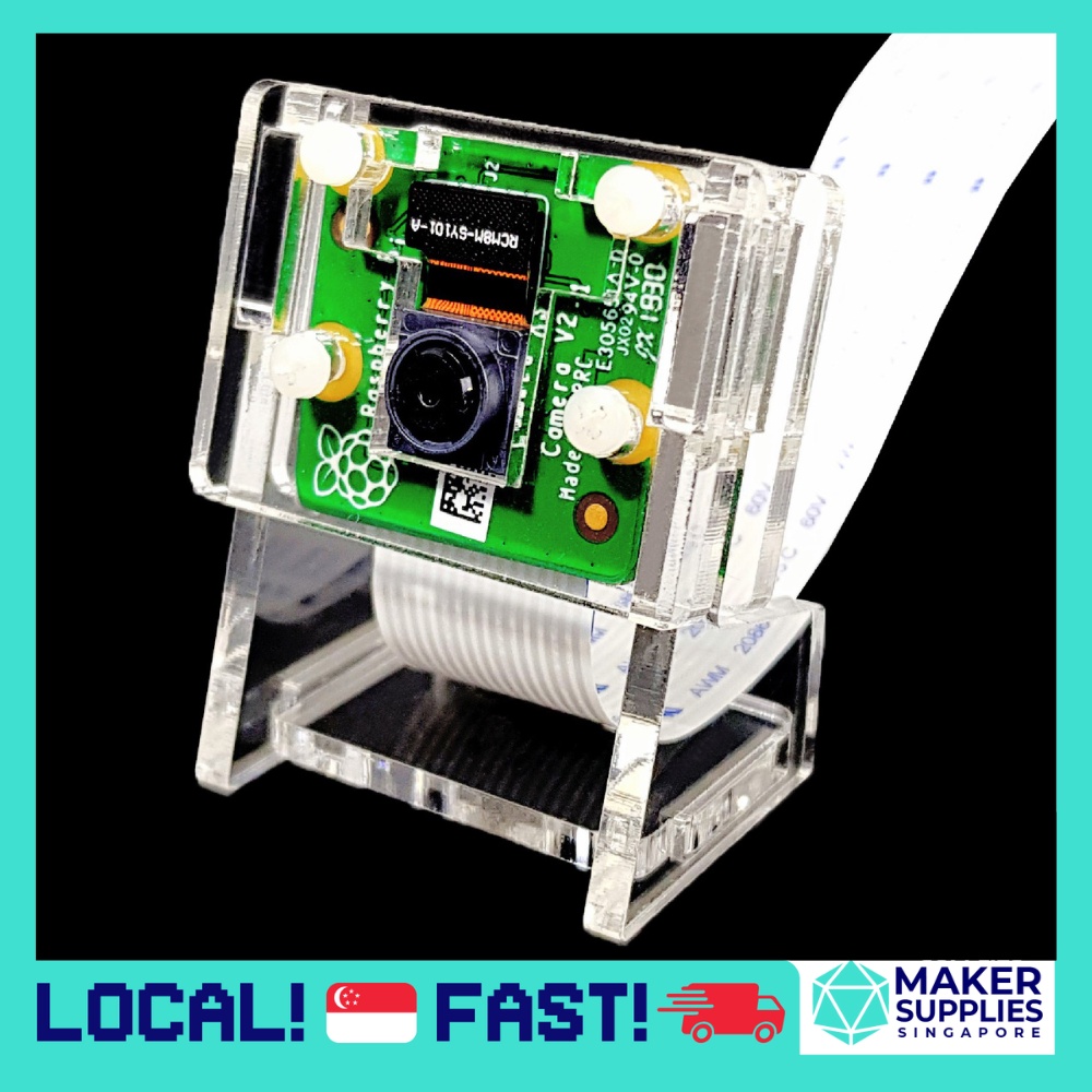 8MP CSI Raspberry Pi Camera Module V2 and Camera Holder Bundle ...