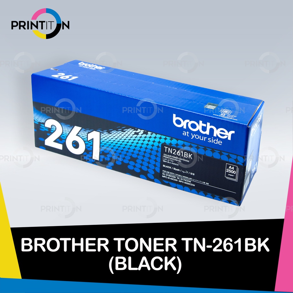 [ORIGINAL] Brother Toner TN-261 TN 261 Black & Color / DR-261CL DR 261 ...