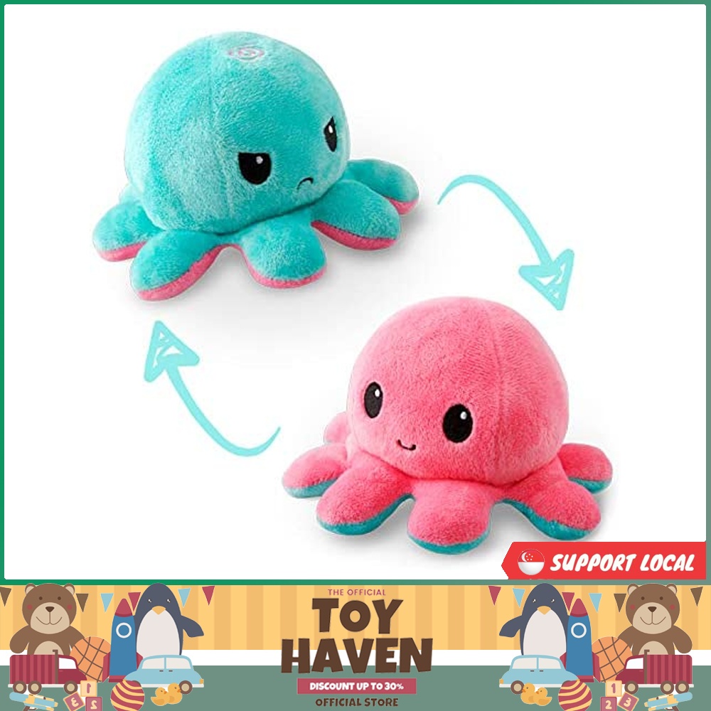 [sgstock] Authentic TeeTurtle | The Original Reversible Octopus Plushie ...