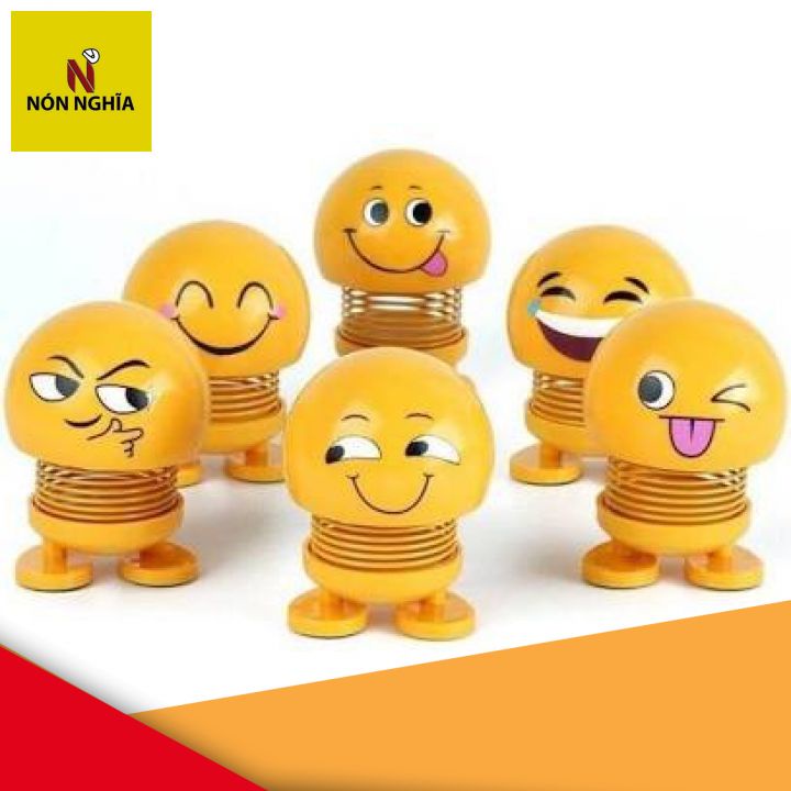 XO Smiley face spring emoji, super cute car decoration (random delivery ...