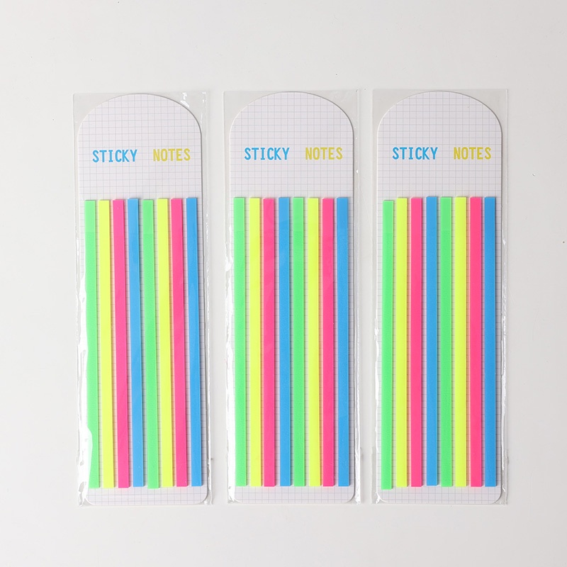 160 Sheets Translucent Extremely Fine Label Stickers Student Colorful ...
