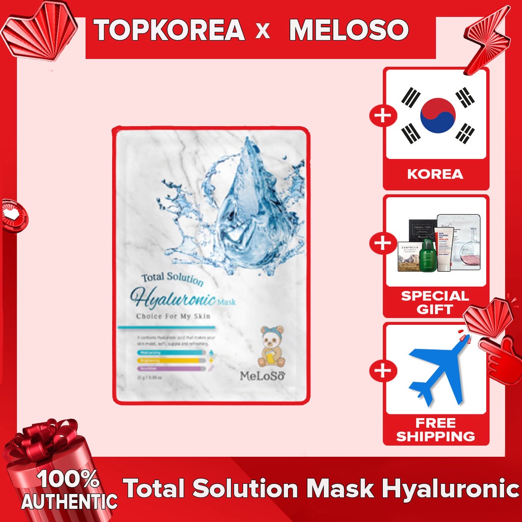 ★MeLoSo★Total solution Facial Mask 14 TYPES / TOPKOREA | Shopee Singapore