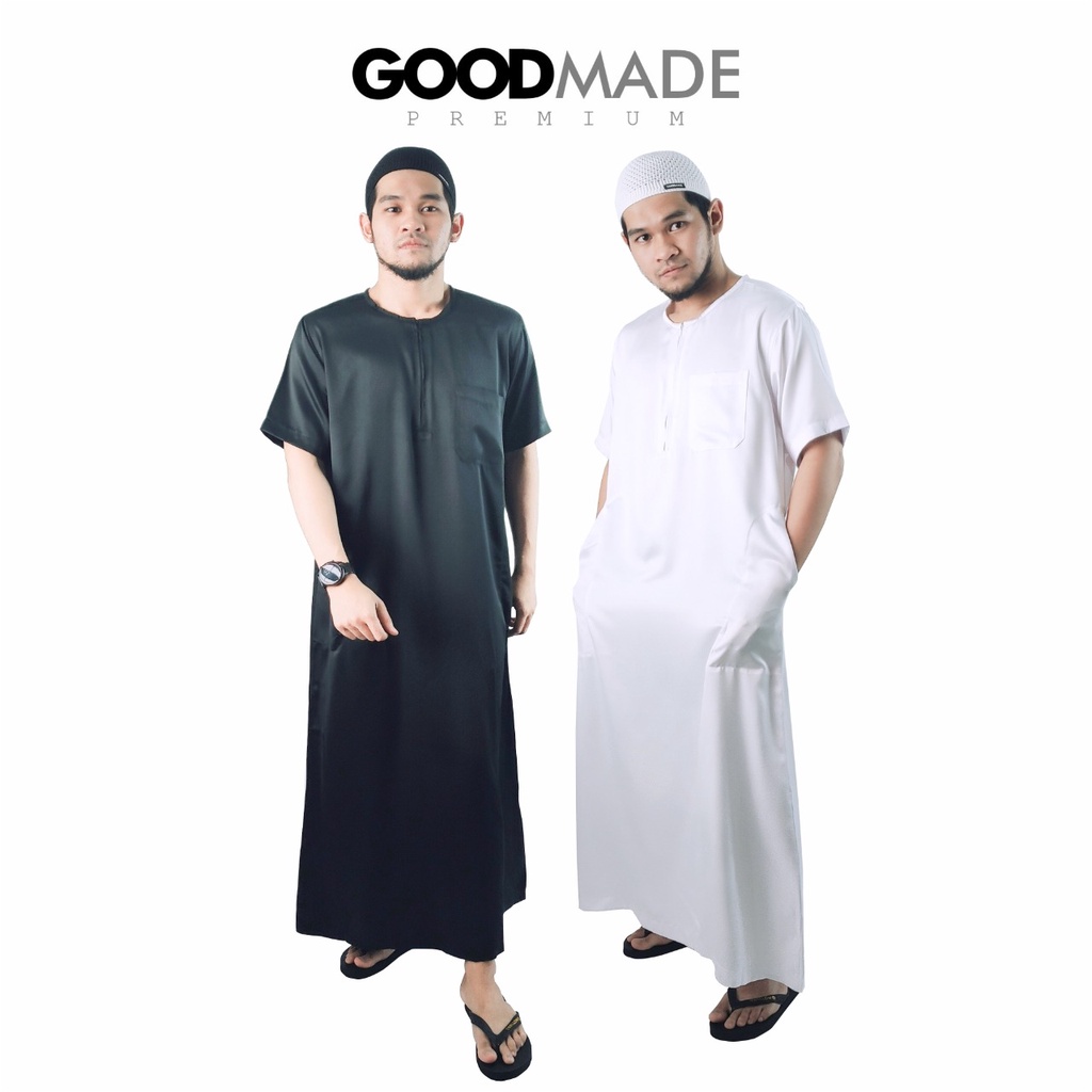GOOD MADE - Seleting Men's Gamis | Plain White Gamis Plain Black Gamis ...