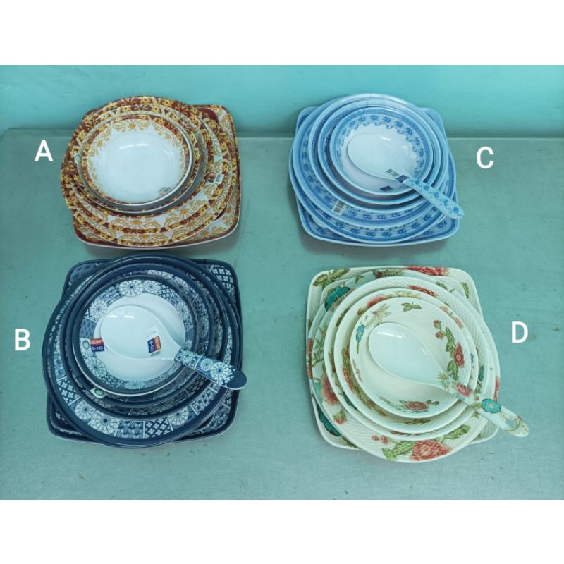 Melaware Plate / Bowl / Spoon ( sold separately ) | Shopee Singapore
