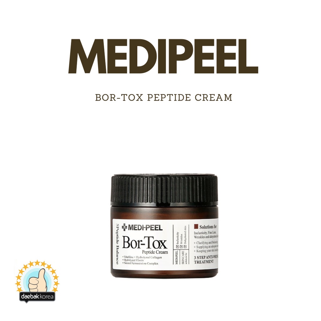 Medipeel Bor Tox Peptide Cream 50g | Shopee Singapore