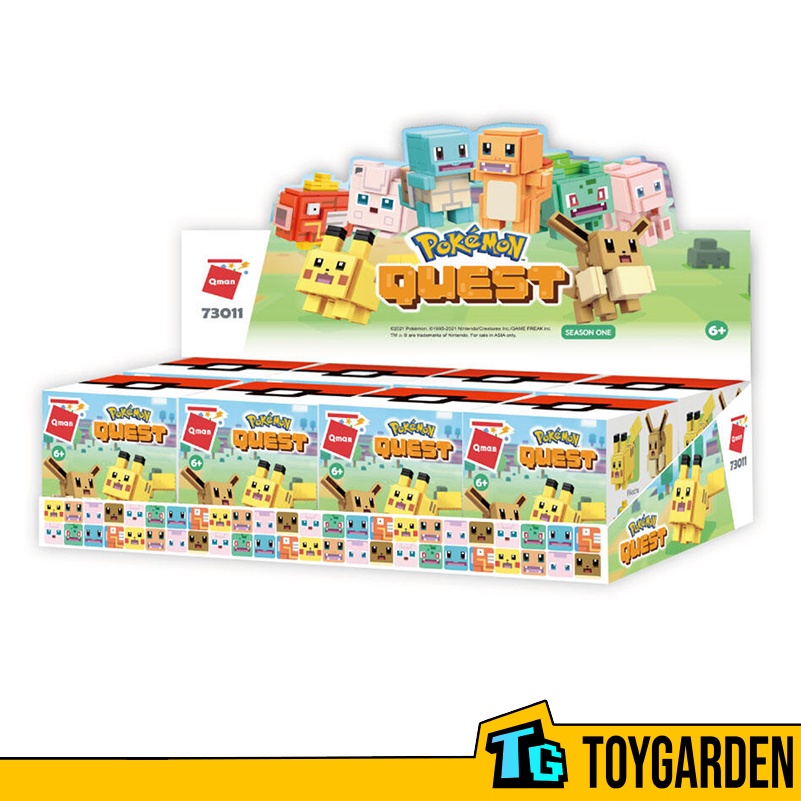 Keeppley Pokemon Quest Blind Box 1st Wave 73011 Assorted (463901 ...